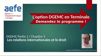 DGEMC_Nouvelle_Option par AEFE Formateurs - Dailymotion