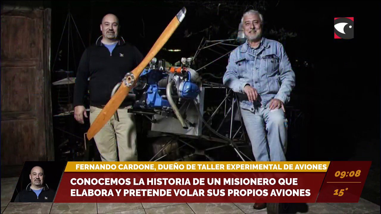 Conocemos la historia de un piloto que elabora y vuela su propio avión ...