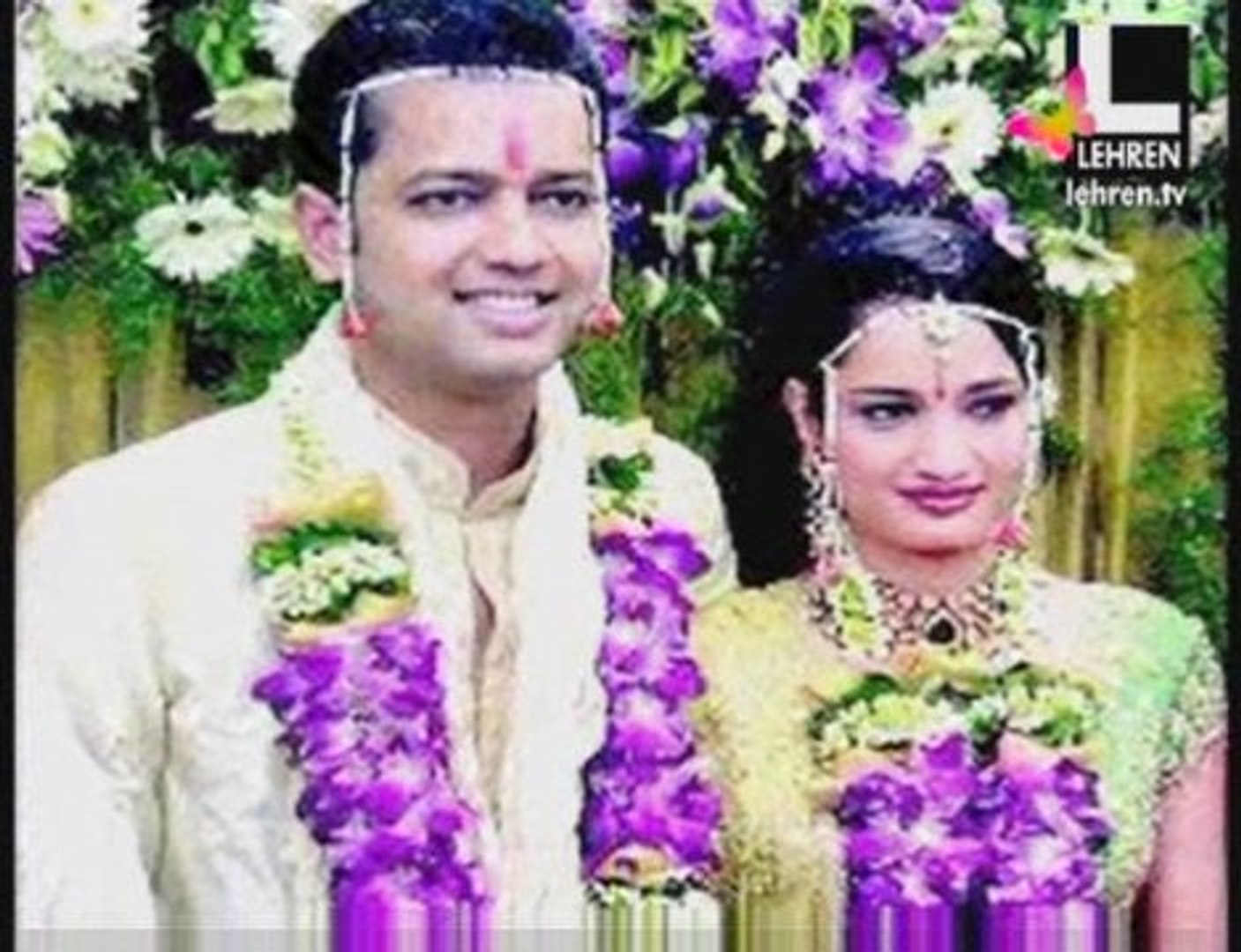 Rahul Mahajan And His Wife