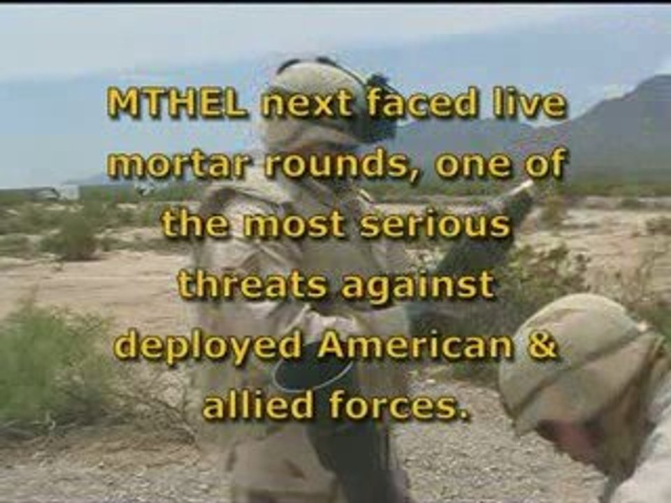 MUST SEE - Laser Defense, THEL (Tactical High Energy Laser ...