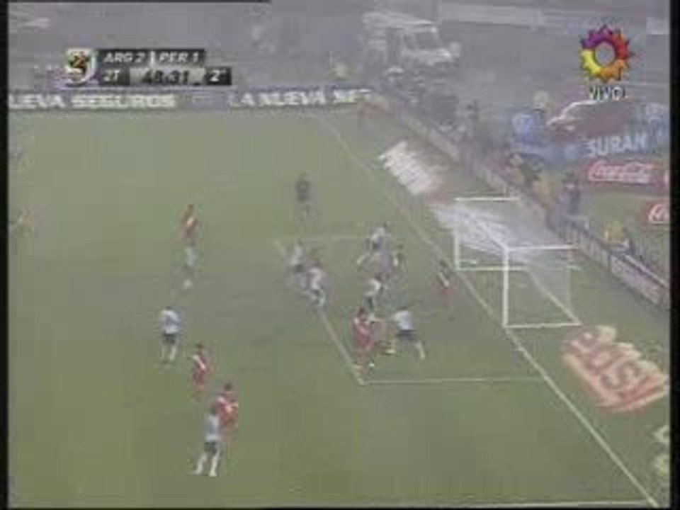 Argentina 2 - Peru 1 (Gol de Palermo) - Vídeo Dailymotion