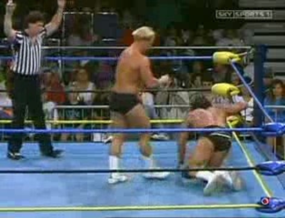 Steve Austin vs. Z-Man-WCW TV Title - فيديو Dailymotion