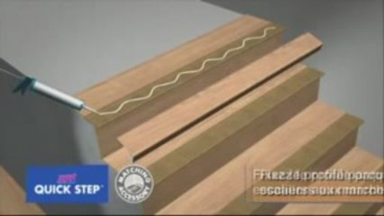 Profilé d'escalier Quick-Step - Vidéo Dailymotion
