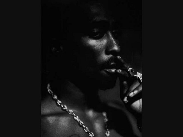 2pac Smoking A Blunt