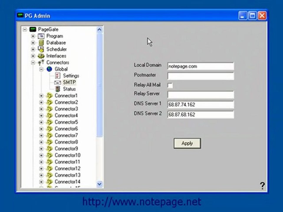 Setup SMTP Carrier in PageGate for Texting - video Dailymotion