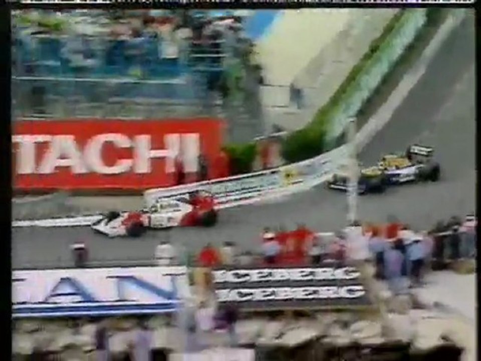 Mansell Vs Senna - Monaco Grand Prix 1992 - Vidéo Dailymotion