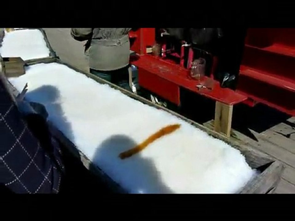 Tire d'érable - Vidéo Dailymotion