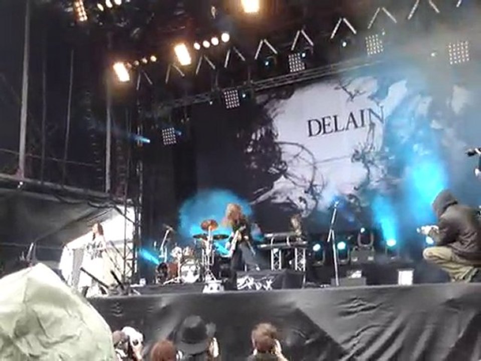 Hellfest 2010 - Delain - Entrée en scène - Vidéo Dailymotion