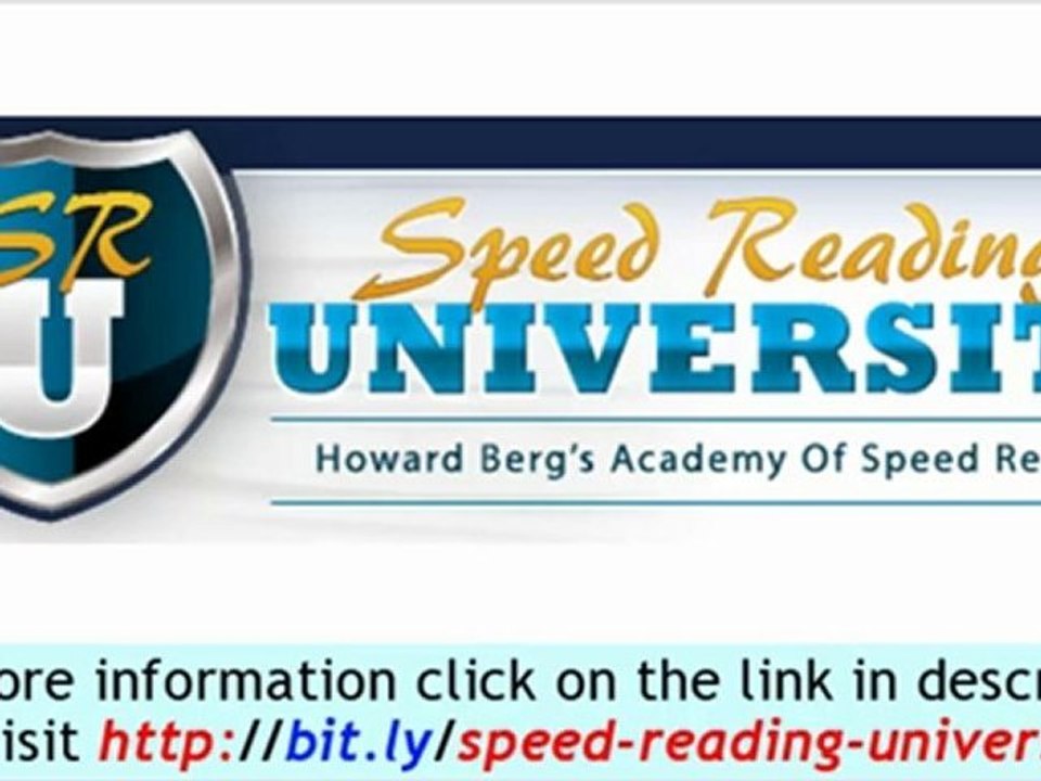 Speed Reading University - Howard Berg - Guinness Book of Wo - video ...