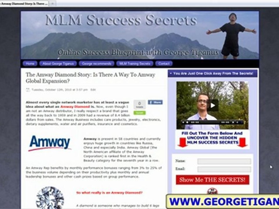 The Amway Diamond Dream: Is It Achievable? - video Dailymotion