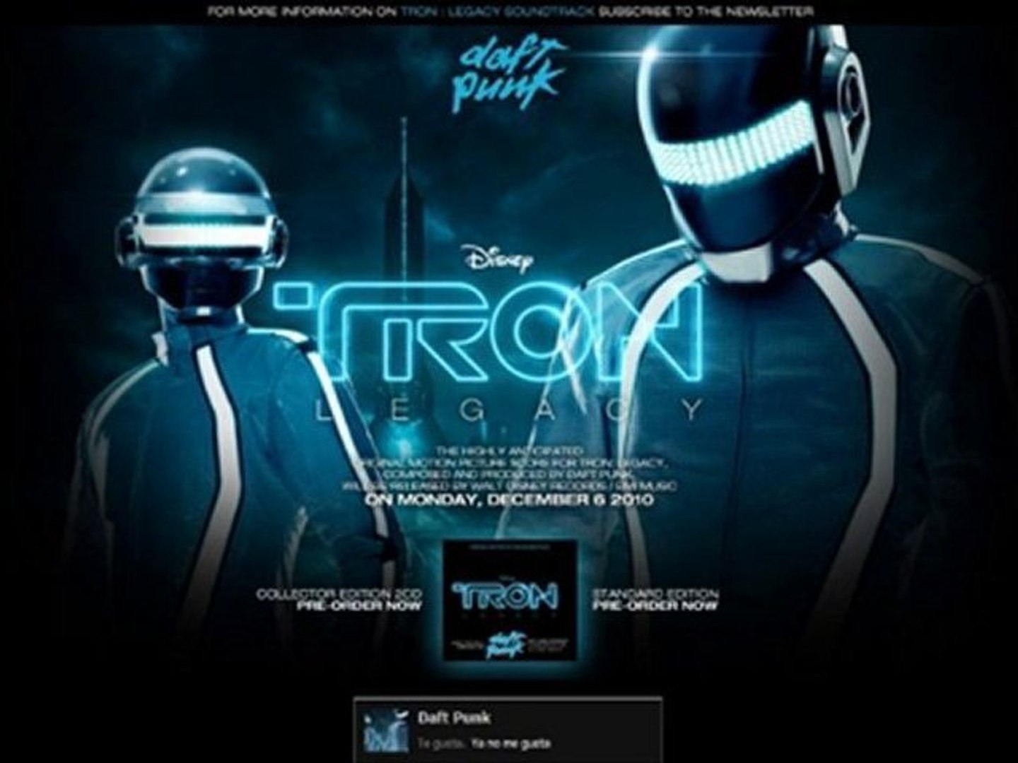 Tron Legacy Ost