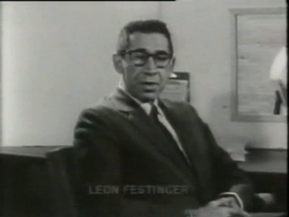 Disonancia cognitiva: Leon Festinger - Vídeo Dailymotion