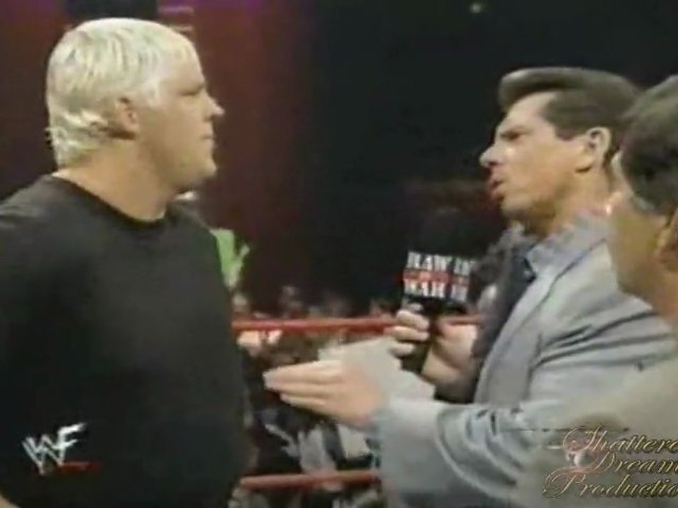 Dustin Runnels Confronts Vince McMahon - Raw - 5/18/98 - video Dailymotion