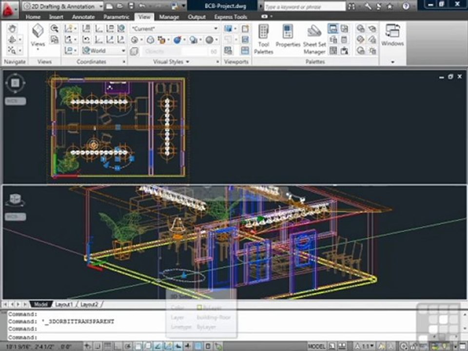 AutoCAD Viewports and Paper Space in Model Space - video Dailymotion