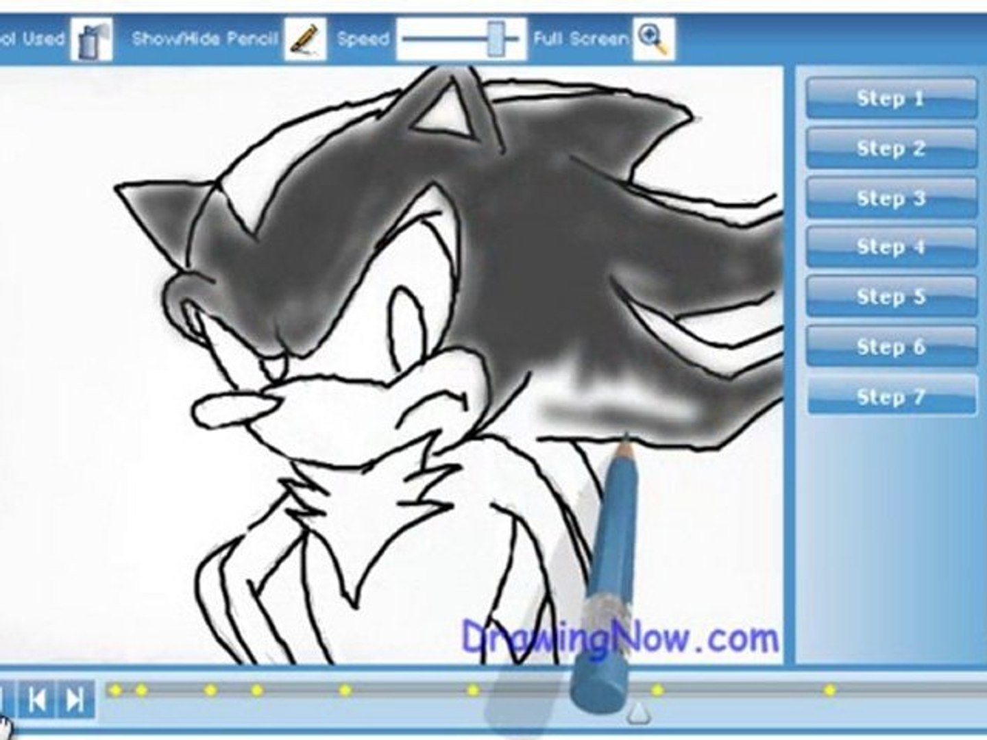 Learn How To Draw Sonic The Hedgehog From Sonic X Sonic X How To Draw