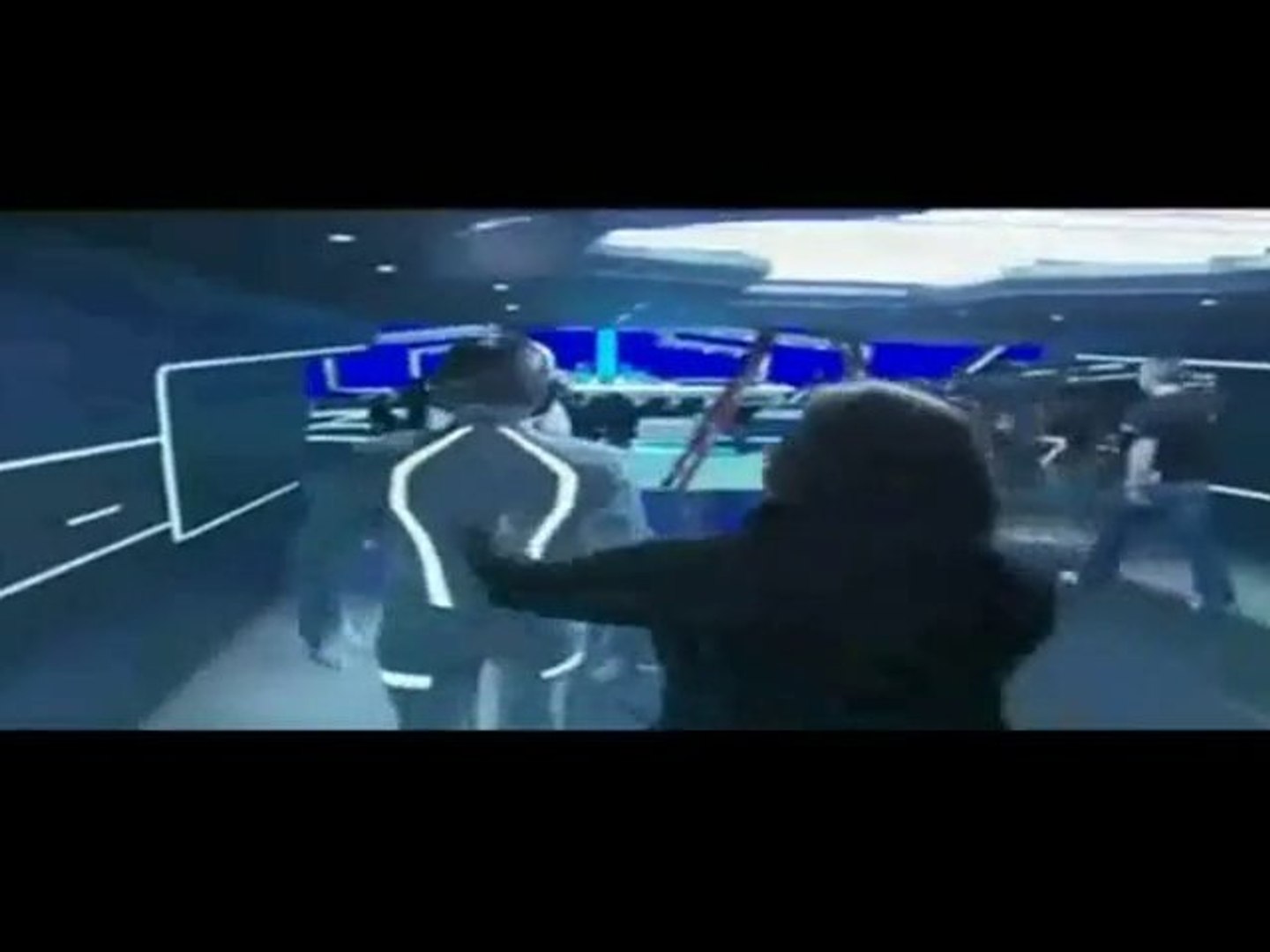 Tron Legacy Daft Punk Scene