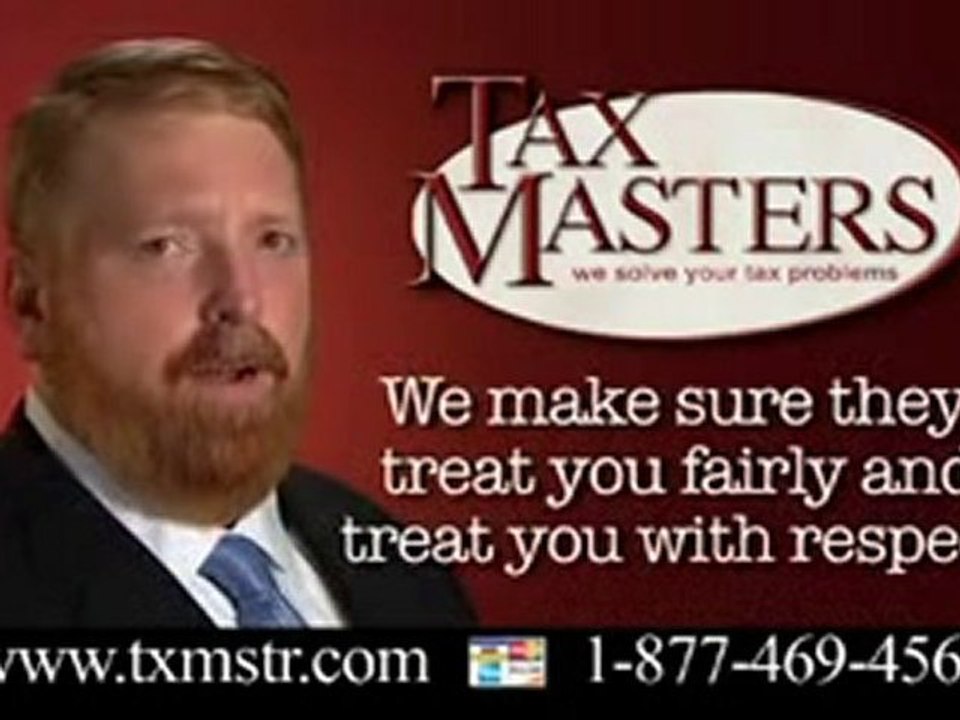 Tax Masters Commercial, Patrick Cox - IRS Tax Relief - video Dailymotion
