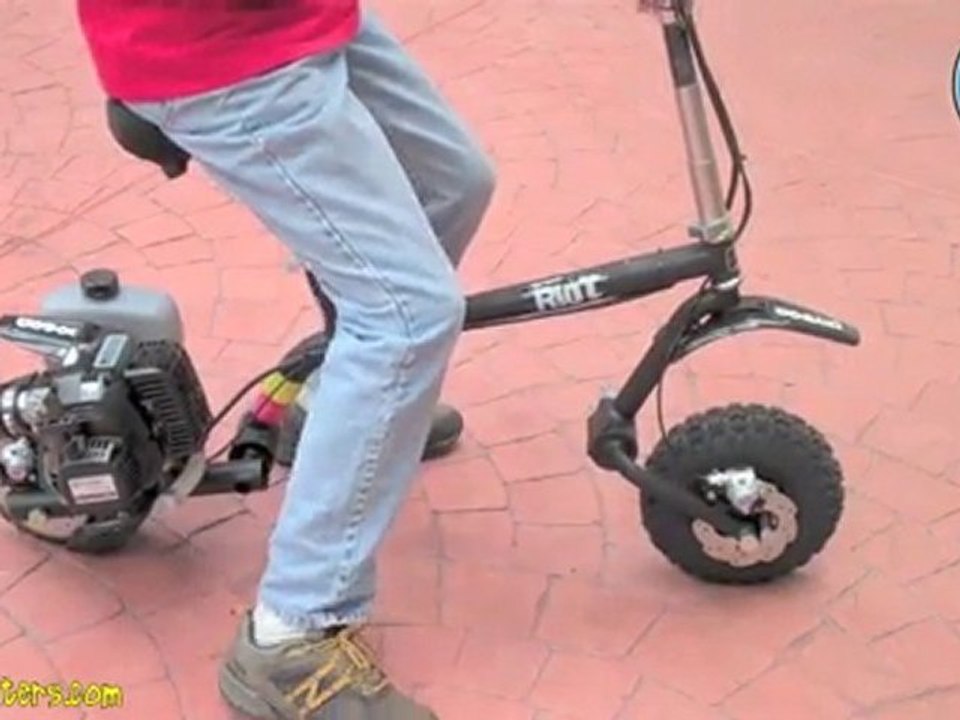 Go-Ped Riot 46 Gas Pit Bike Scooter - video Dailymotion
