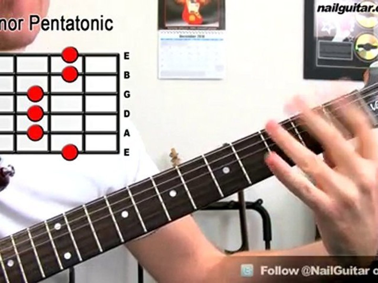 E Minor Pentatonic Scale Guitar