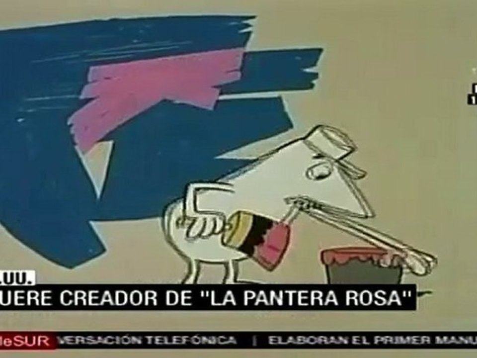 Muere el creador de La Pantera Rosa - Vídeo Dailymotion
