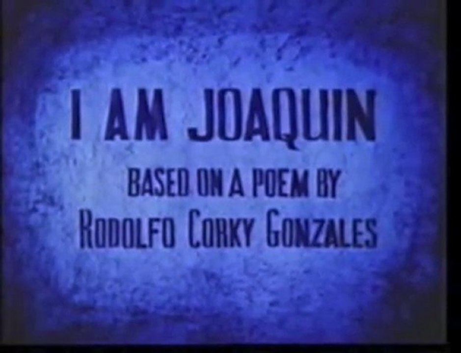 I Am Joaquin (1969) - video Dailymotion