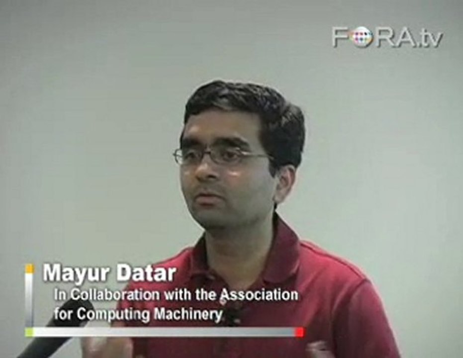 Mayur Datar on Challenges for Google News - video Dailymotion