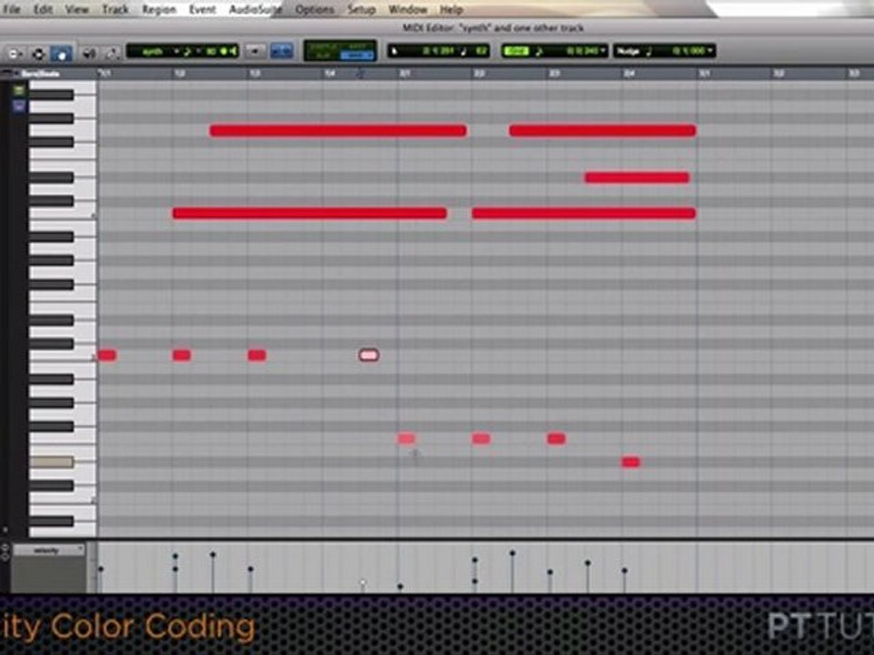 How to use Pro Tools - MIDI Editor Window Basics - video Dailymotion