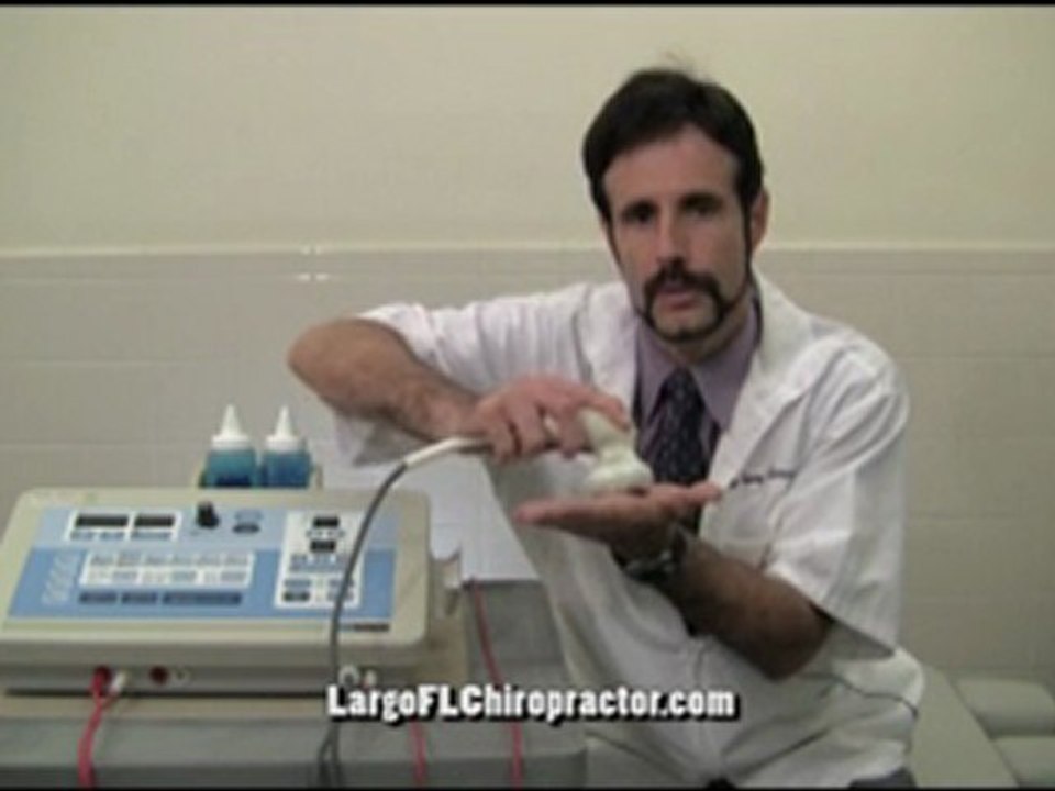 Ultrasound for back pain relief therapy Largo Chiropractor - video ...