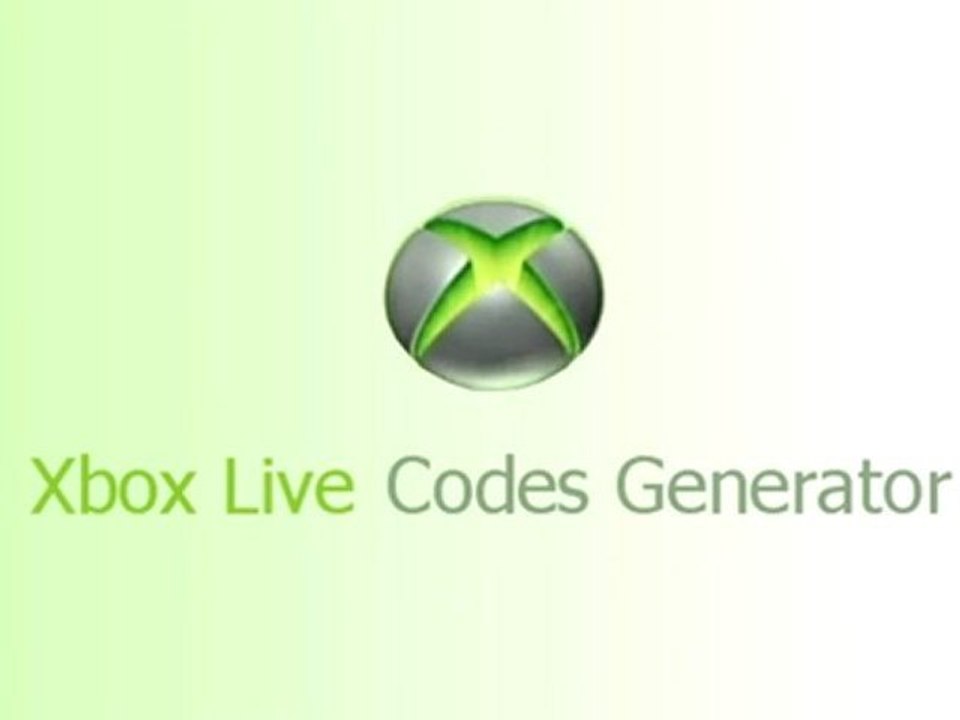 Free Xbox Live Gold Codes Generator Download - video Dailymotion