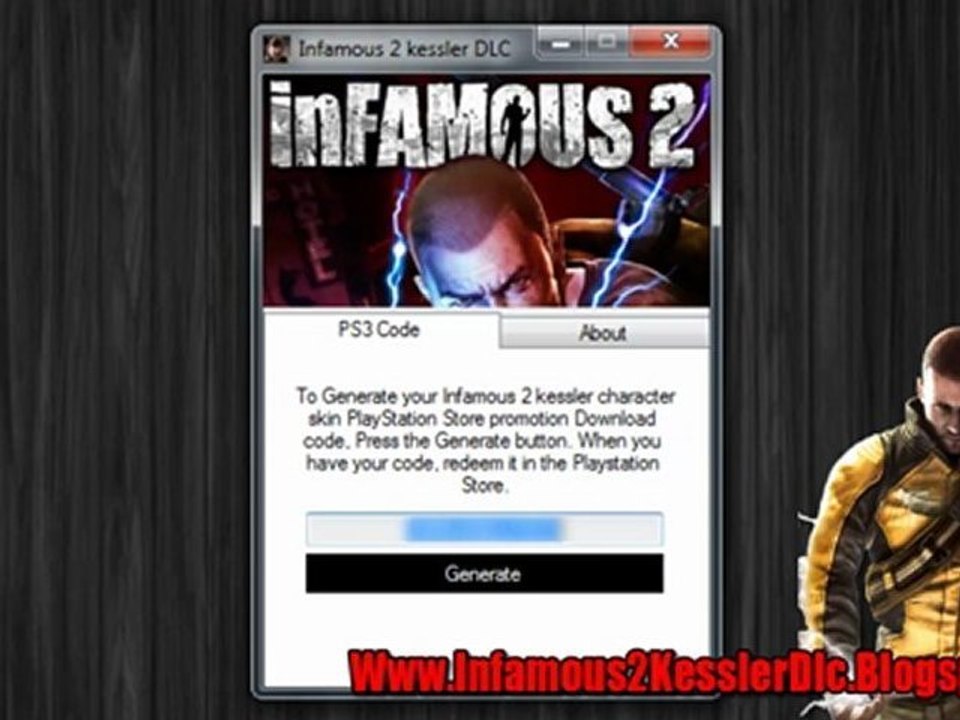 Infamous 2 Kessler Character Skin DLC Free Download on PS3 - video ...