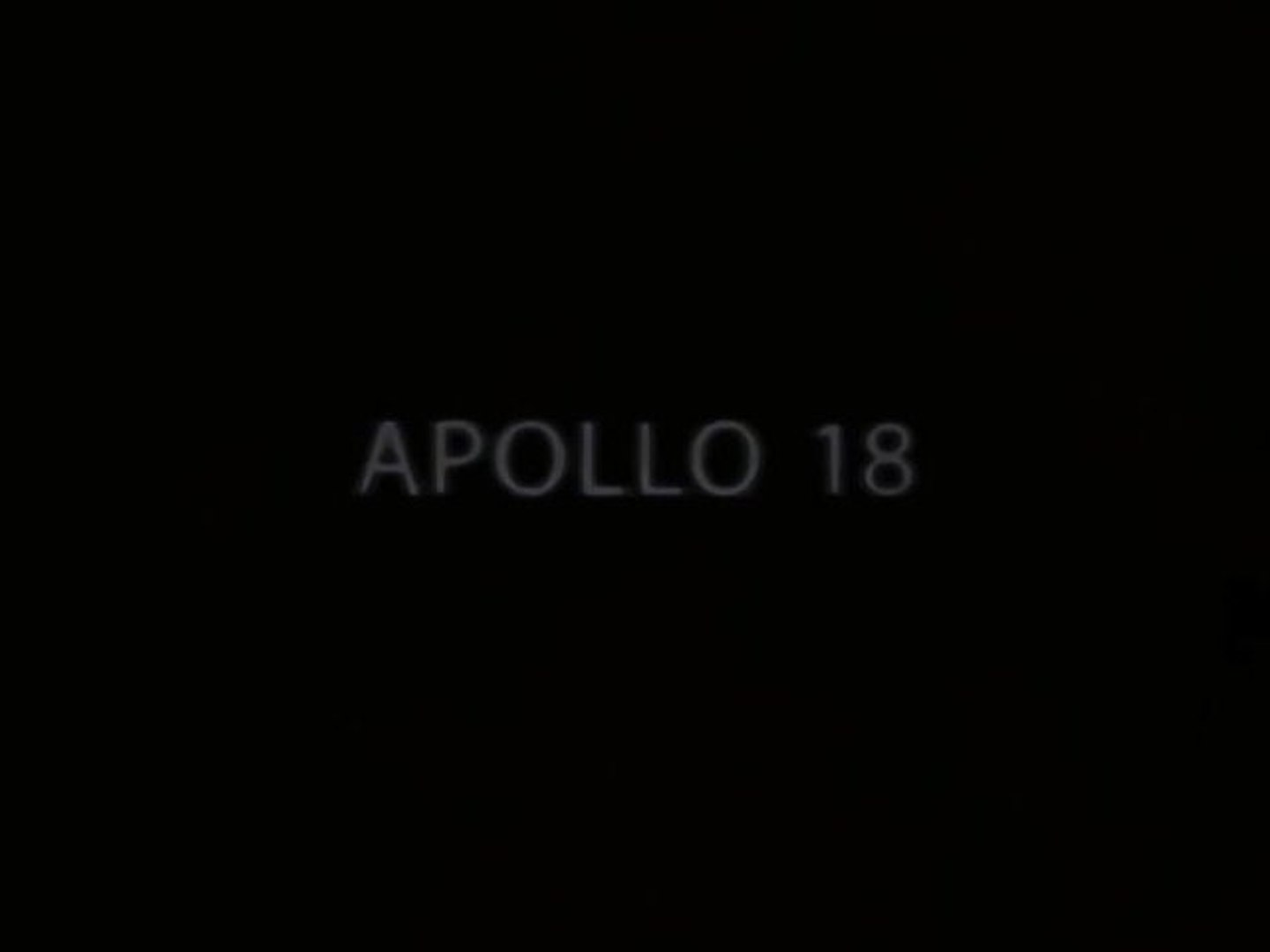 Apollo 18 Logo