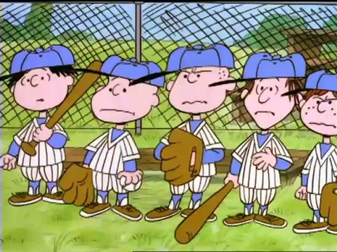Peanuts Gang Baseball