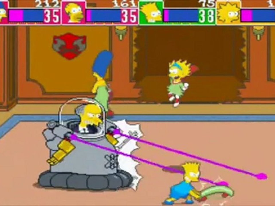 The Simpsons Arcade - 4 players Playthrough 5-5 - video Dailymotion