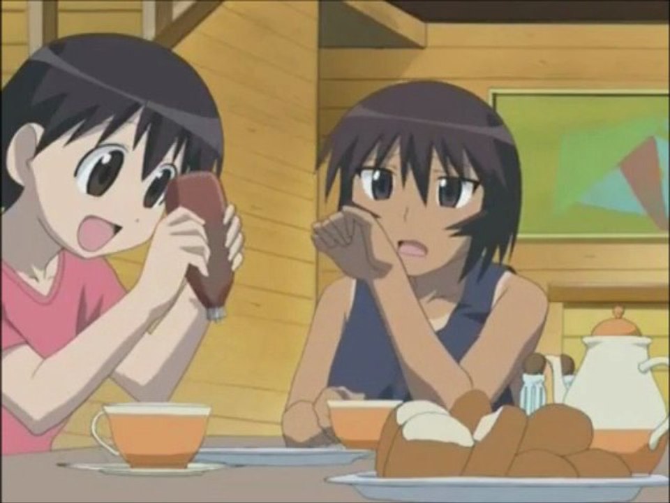 Azumanga Daioh - Osaka and the Knife (English Dub) - video Dailymotion