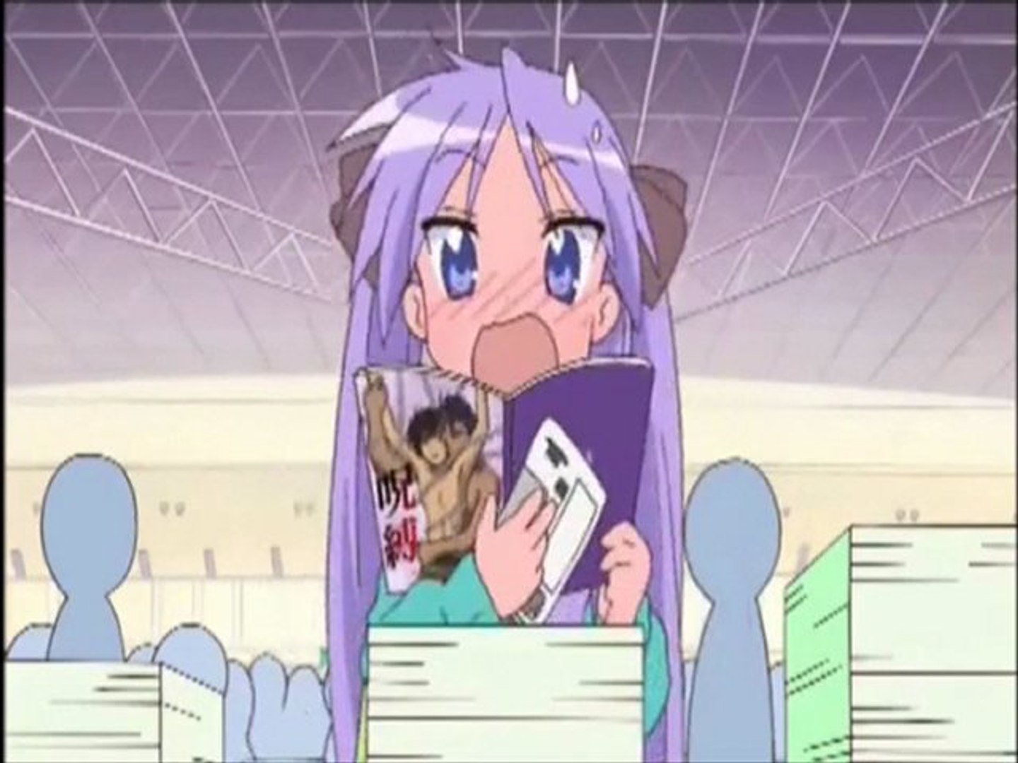 Lucky Star Kagami Angry