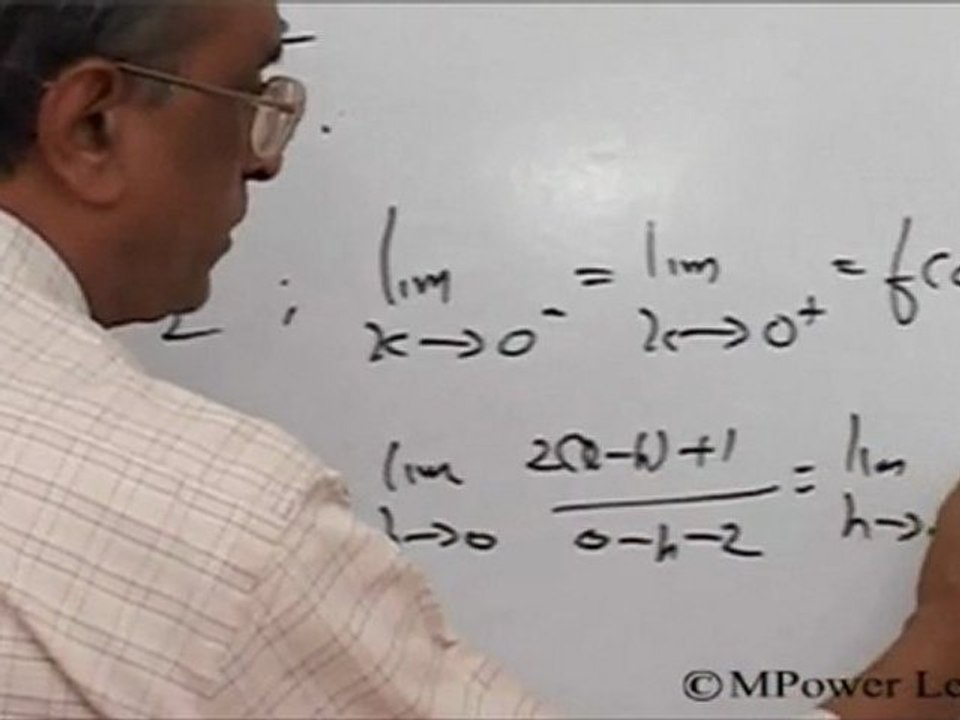 Differential Calculus (Limits & Continuity) - LHL & RHL rationalization ...