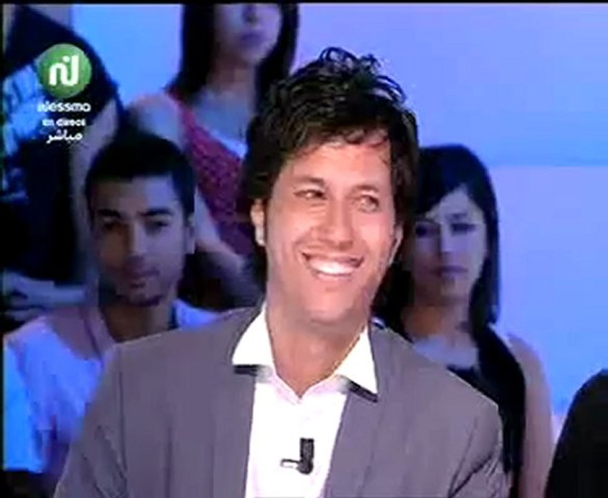 Simo Benbachir en direct du plateau de Nessma TV @ Tunis - video ...