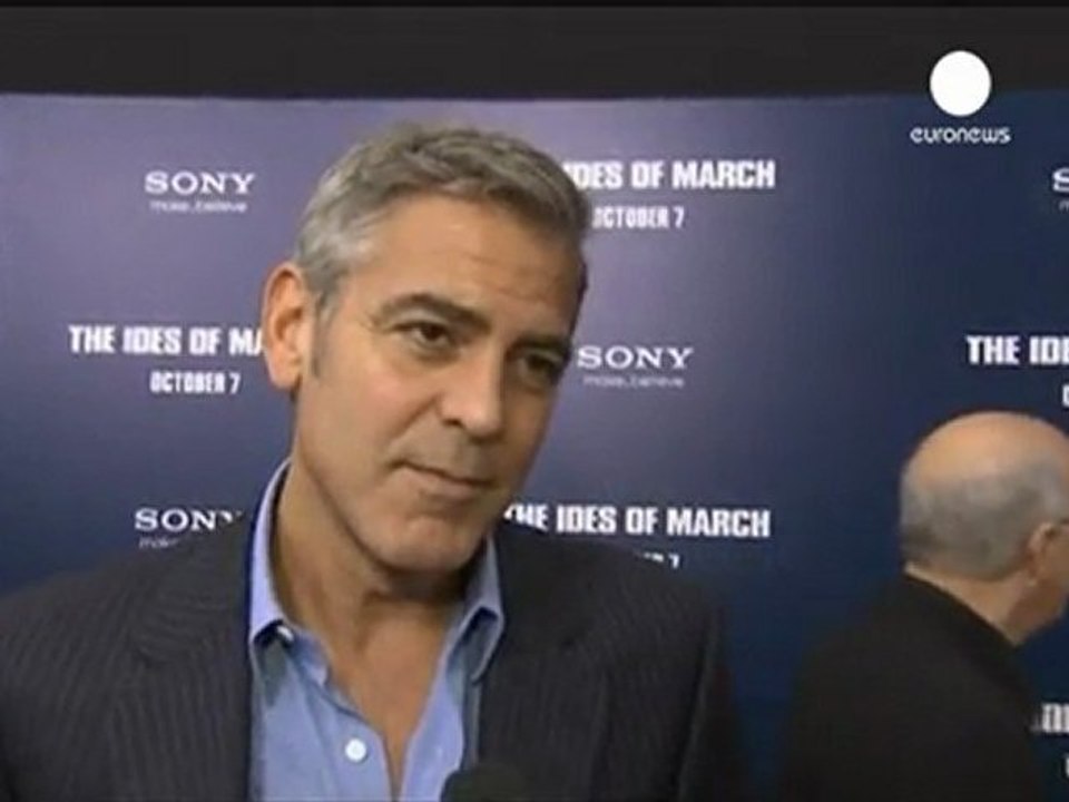 Clooney in director's chair for Ides of March - video Dailymotion