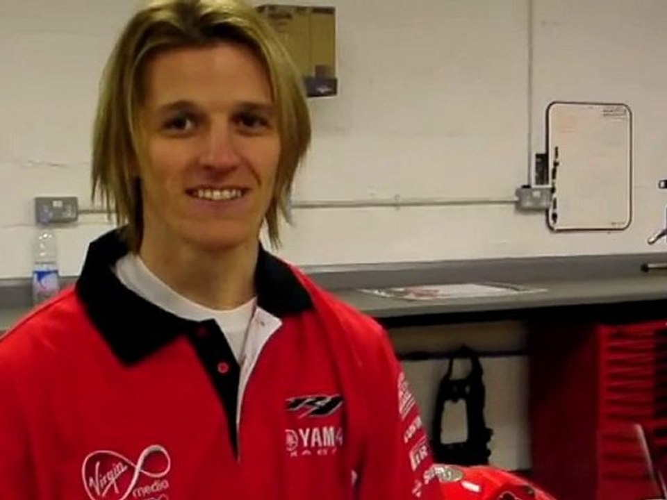 NIck Medd gets BSS Virgin Yamaha ride - video Dailymotion