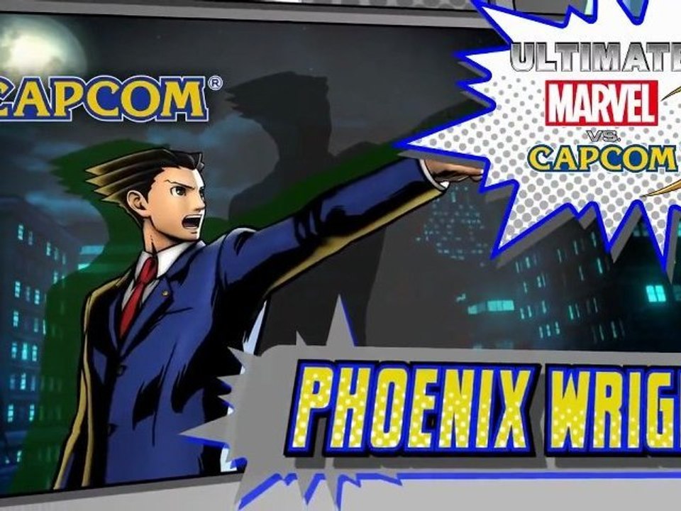 Ultimate Marvel vs Capcom 3 - Trailer de Phoenix Wright - Vidéo Dailymotion