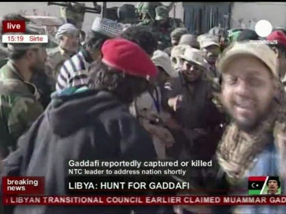 Muammar Gaddafi - Captured and Killed(20.Oct.2011)HD(2) - video Dailymotion