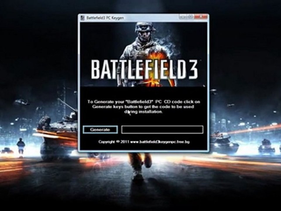 Battlefield 3 PC keys free download + crack - video Dailymotion
