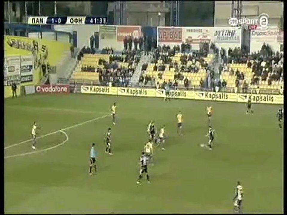 Παναιτωλικός vs ΟΦΗ | Το 1-1 - video Dailymotion