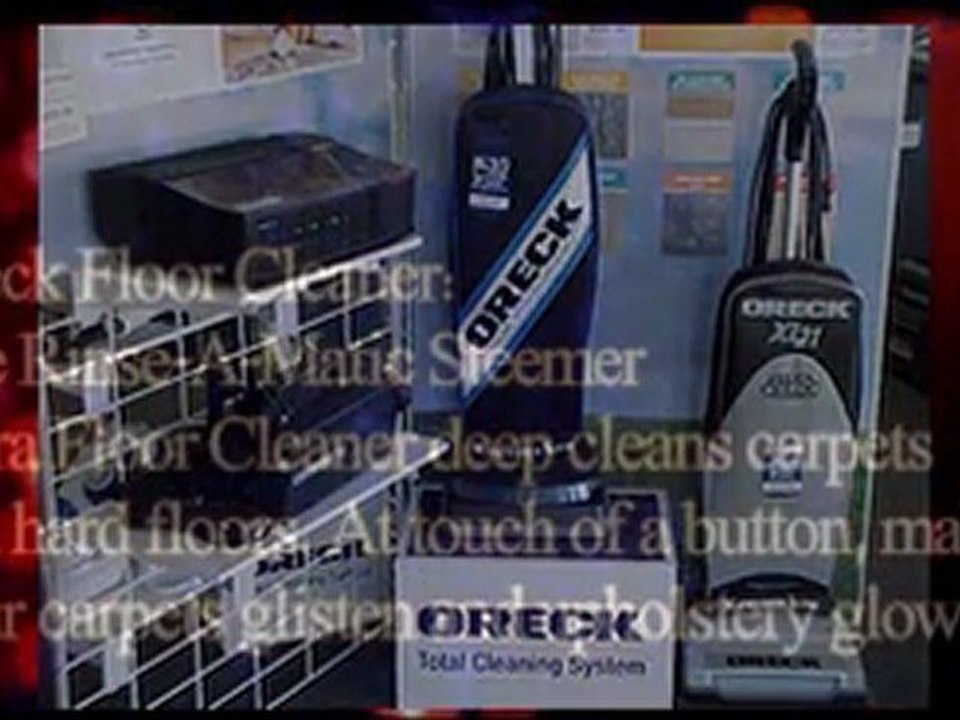 Oreck Rinse Matic Steamer Ultra Floor Cleaner - video Dailymotion