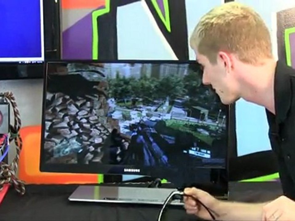 Samsung SA950 27" 3D LCD Monitor Demonstration and Product Tour NCIX ...