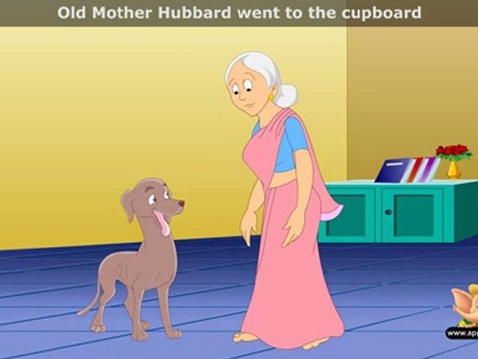 Old Mother Hubbard - Nursery Rhyme with Lyrics (HD) - video Dailymotion
