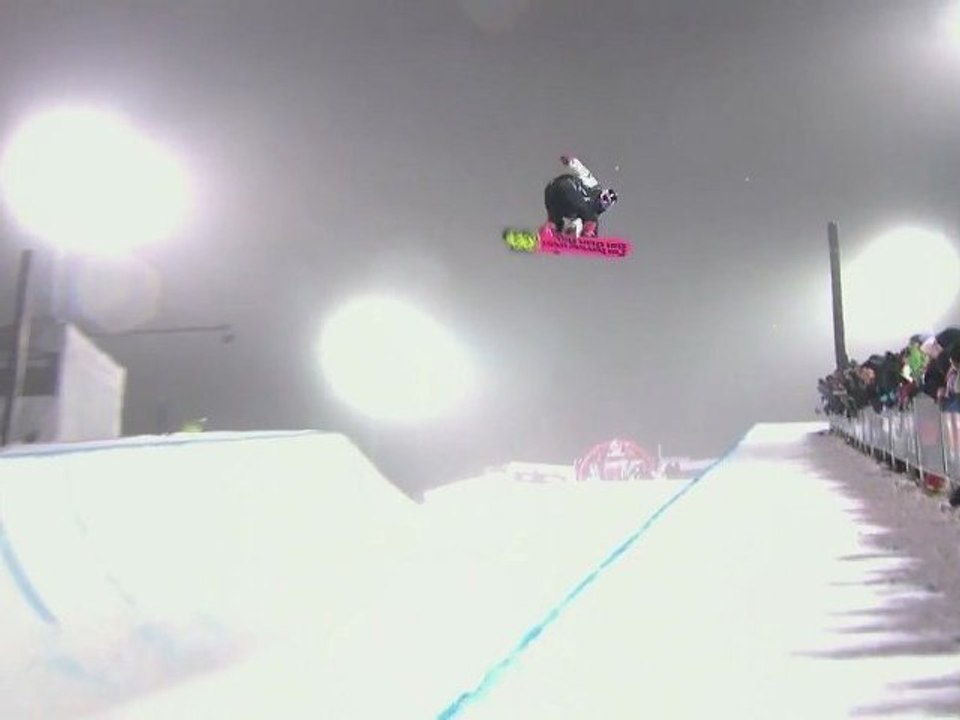 TTR Tricks - Matt Ladley takes 2nd in Halfpipe at World Snowboarding ...
