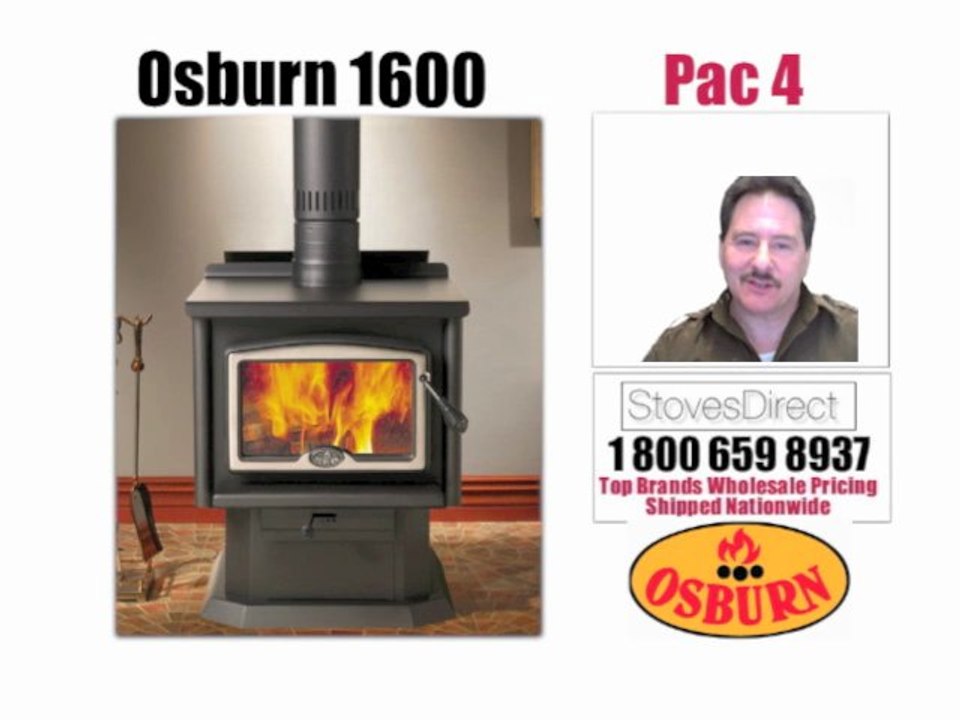 OB01501 Osburn 1600 – high efficiency EPA wood stove - video Dailymotion