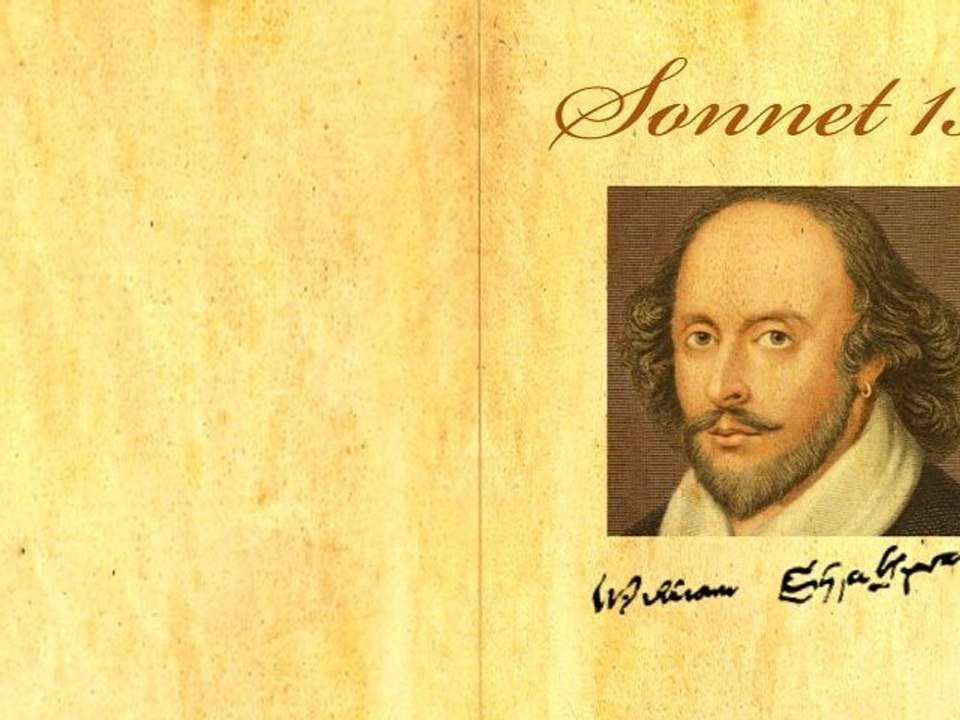 My mistress' eyes (Sonnet 130) by William Shakespeare - video Dailymotion