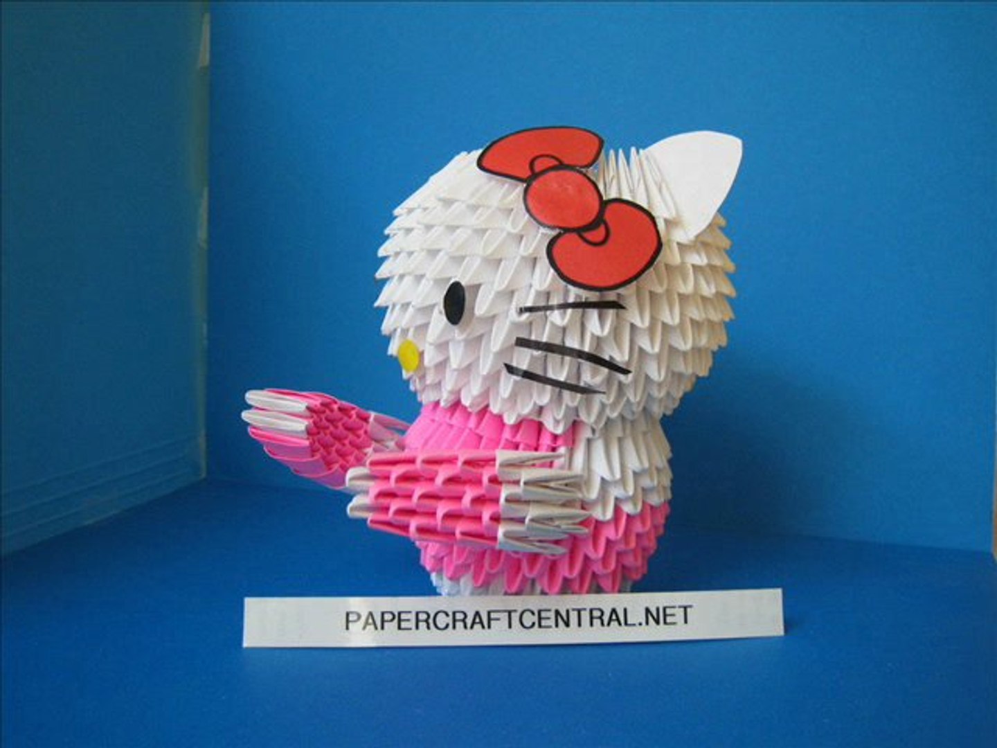 3d Origami Hello Kitty Instructions